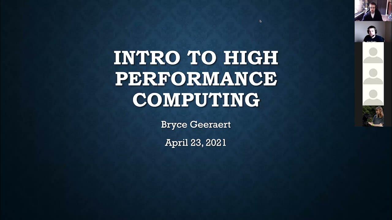 Tutorial - How to use a supercomputer - YouTube