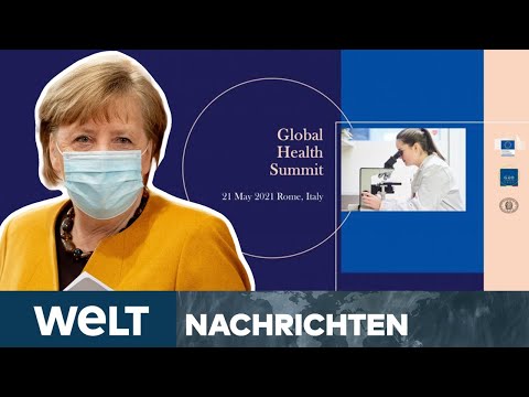 Statement Bundeskanzlerin MERKEL nach EU-Gesundheitsgipfel | WELT LIVE DABEI
