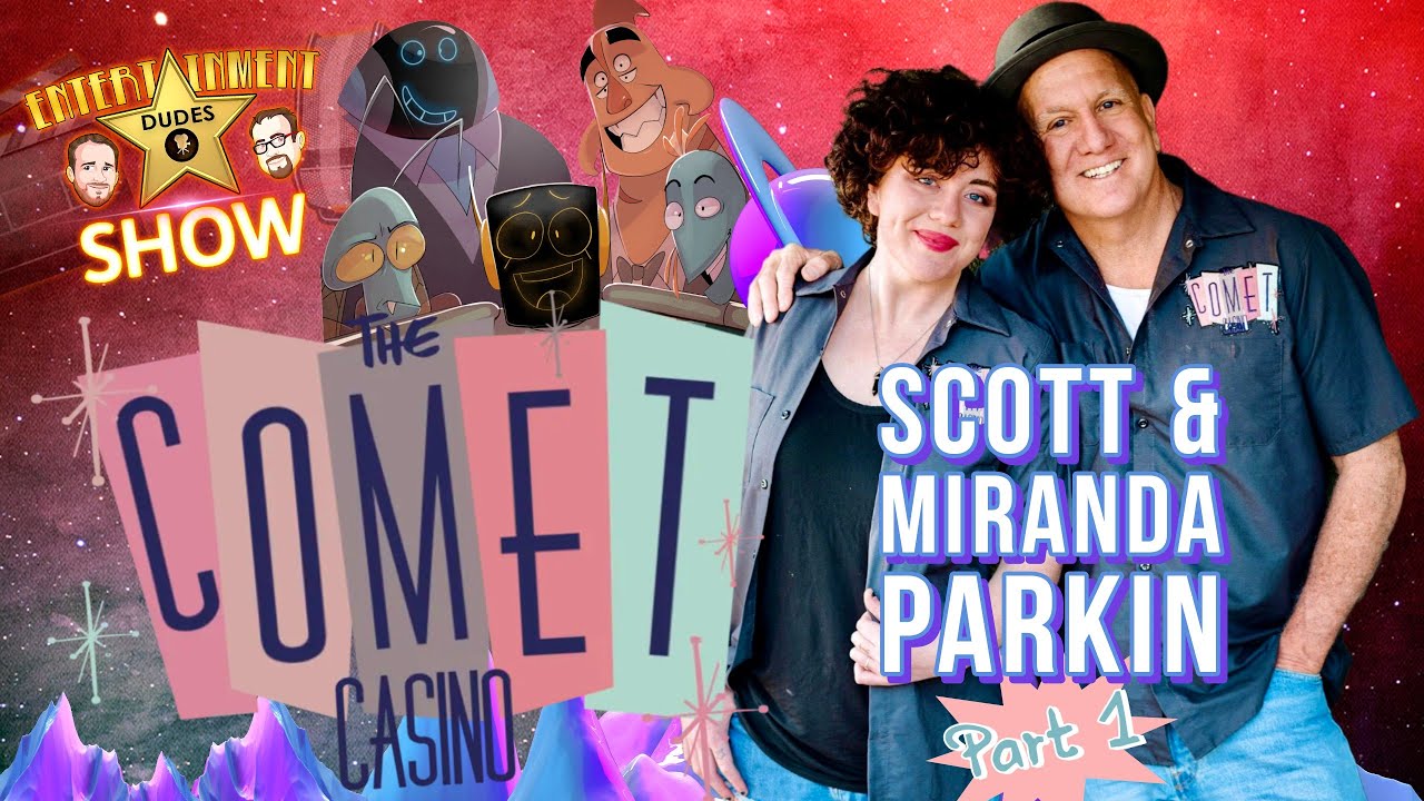 [67] America's Commercial Actor, Scott Parkin & Multi-Talented Miranda Parkin Talk Comet Casino ...