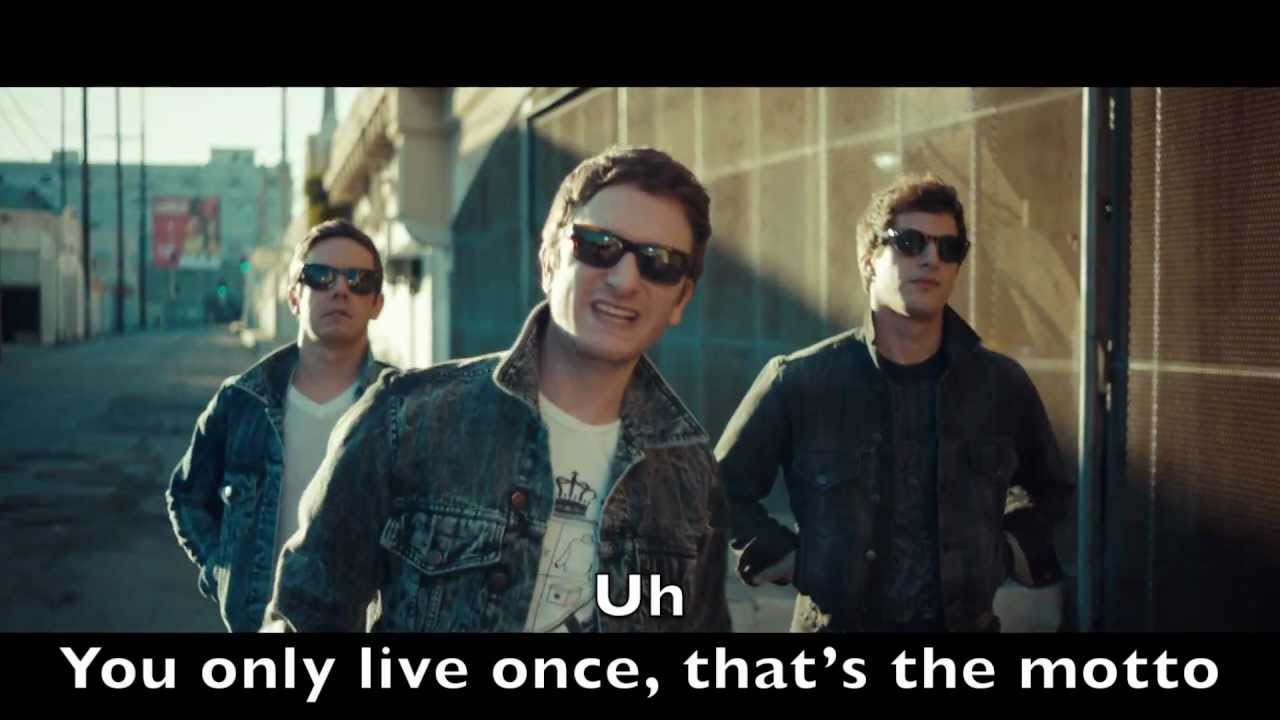 The Lonely Island - YOLO (Lyrics) - YouTube