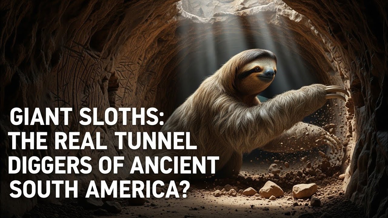 Giant Sloths: The Real Tunnel Diggers of Ancient South America! - YouTube