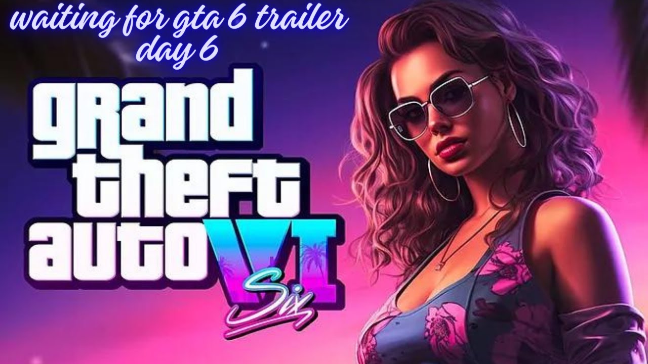 "Countdown Chronicles: GTA 6 Trailer Watch - Day 6!"#GTA6 #GTA6Trailer ...