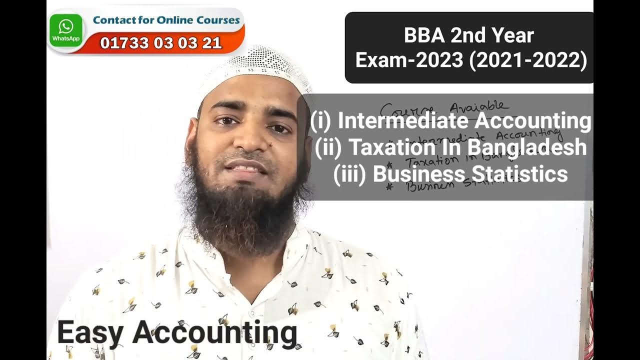 BBA 2nd Year (New) //Online Paid Course // শুরু থেকে পূর্নাঙ্গ ...