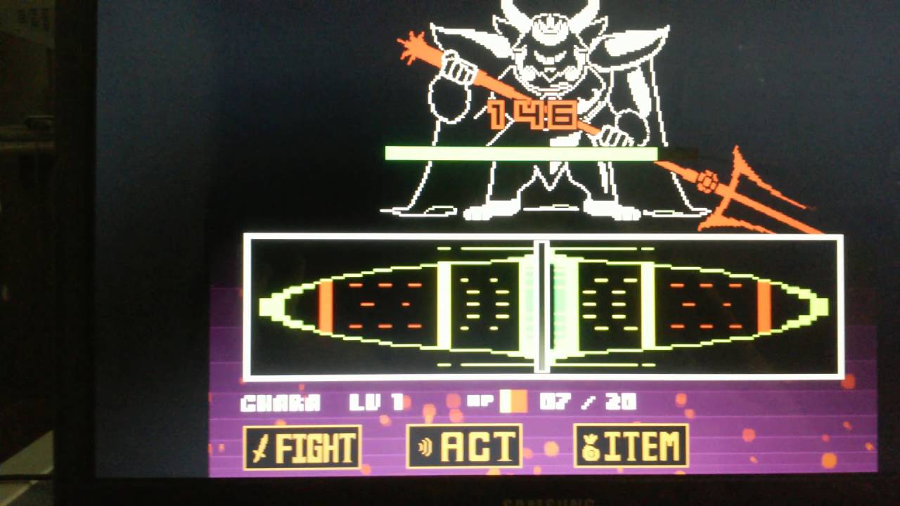Undertale TRUE pacifist tutorial ASGORE NO MERCY fight(ALL YELLOW NAMES ...