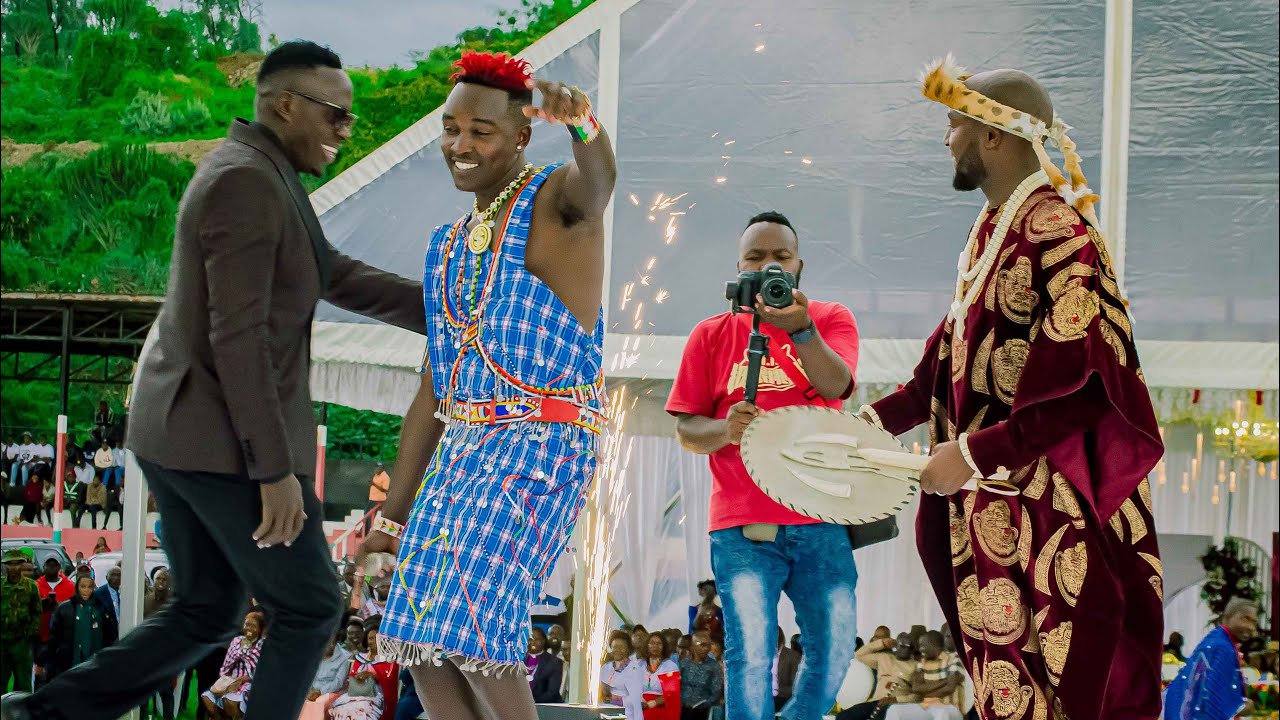 LESHAO LESHAO FT STEPHEN LETOO WEDDING PERFOMANCE | sms the word (SKIZA ...