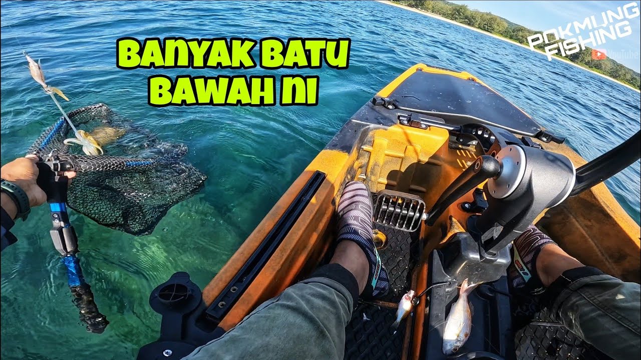 Sewa Kayak Dan Mancing Di Pantai Kemasik, Terengganu - YouTube