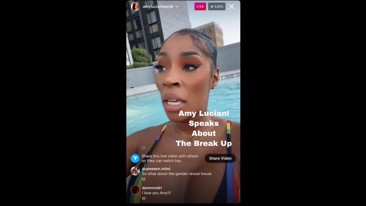 Amy Luciani Speaks About The Big Break Up!!! - YouTube