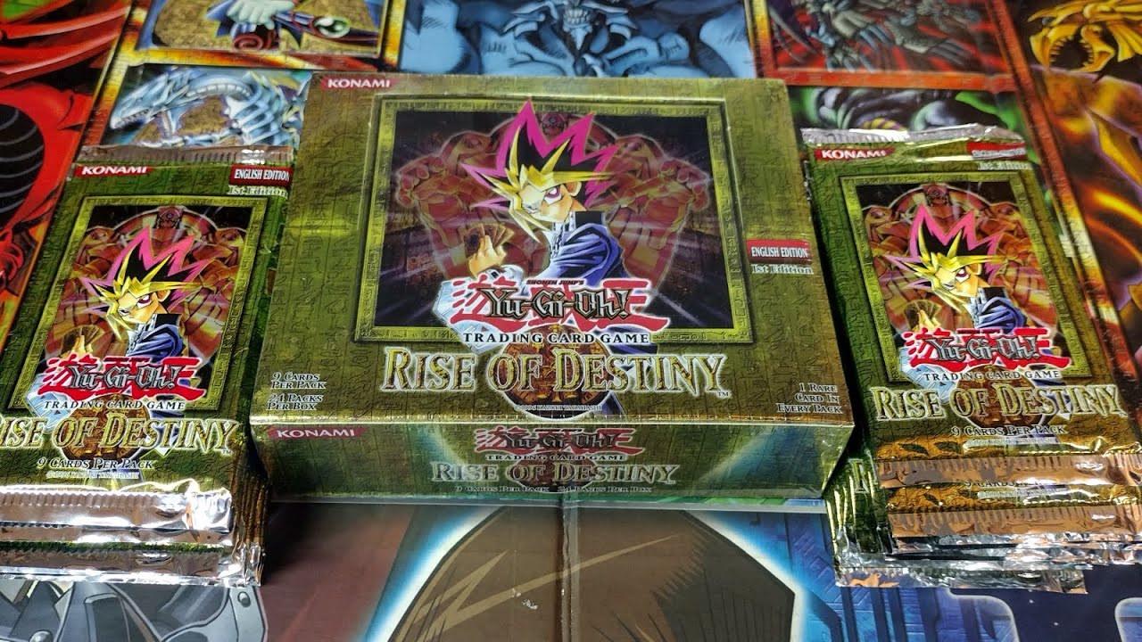 Opening 24 Yu-Gi-Oh! Rise of Destiny 1st edition packs from a ...