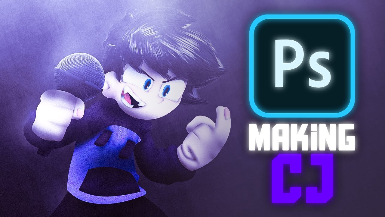 Making CJ from a Friday Night Funkin' Mod | Speed Edit | Starlight ...