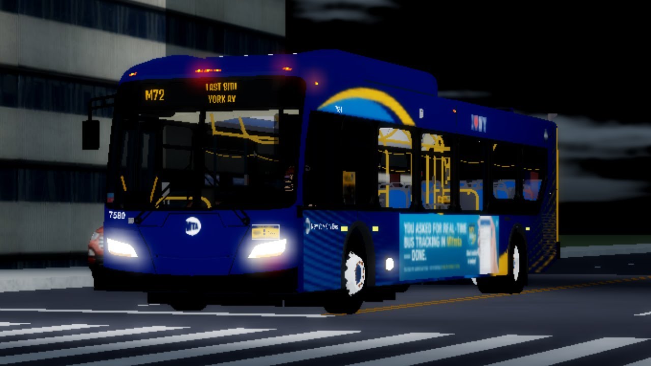MTA MaBSTOA (Roblox) | 2019 New Flyer XD40 “Xcelsior” [#7580] on the ...
