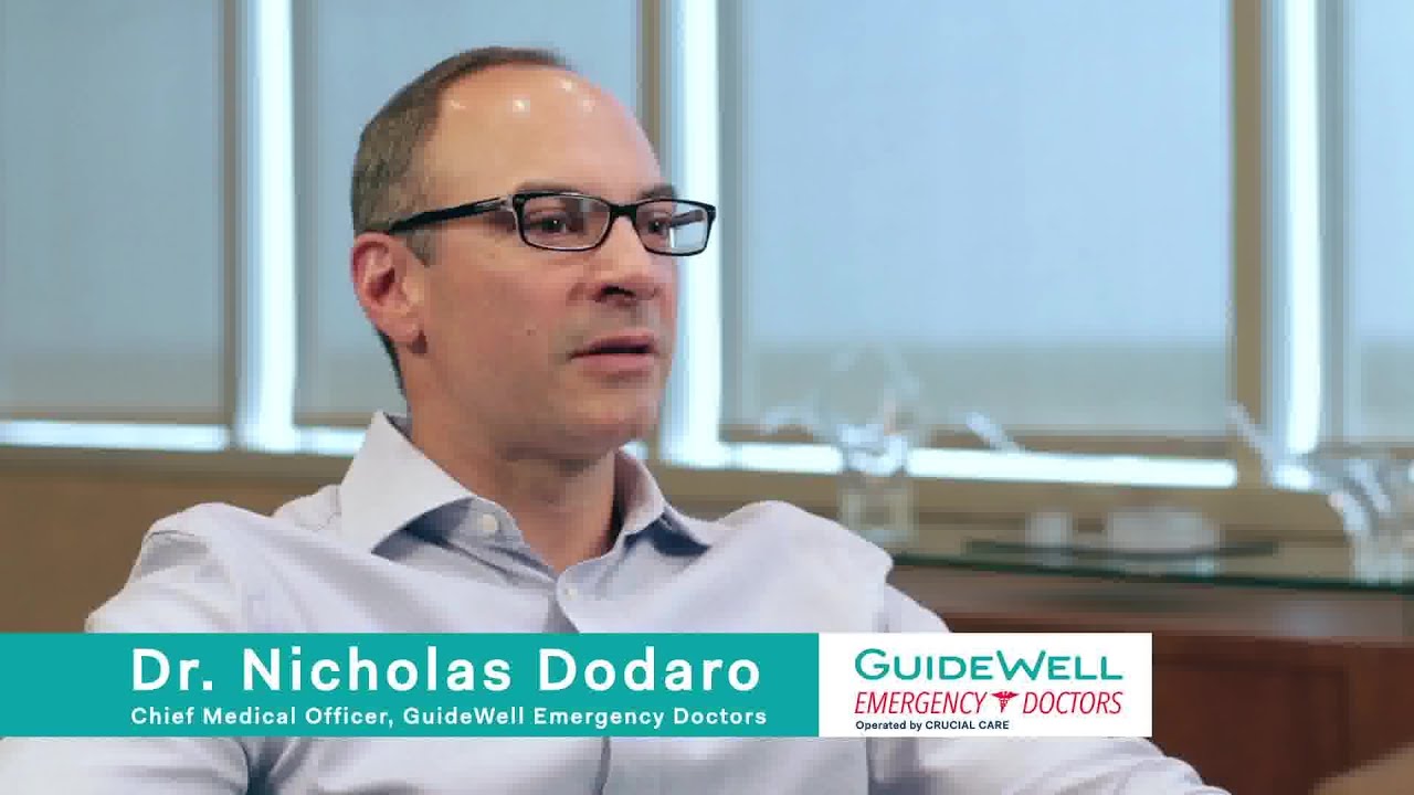 GuideWell Emergency Doctors Overview with Dr. Dodaro - YouTube