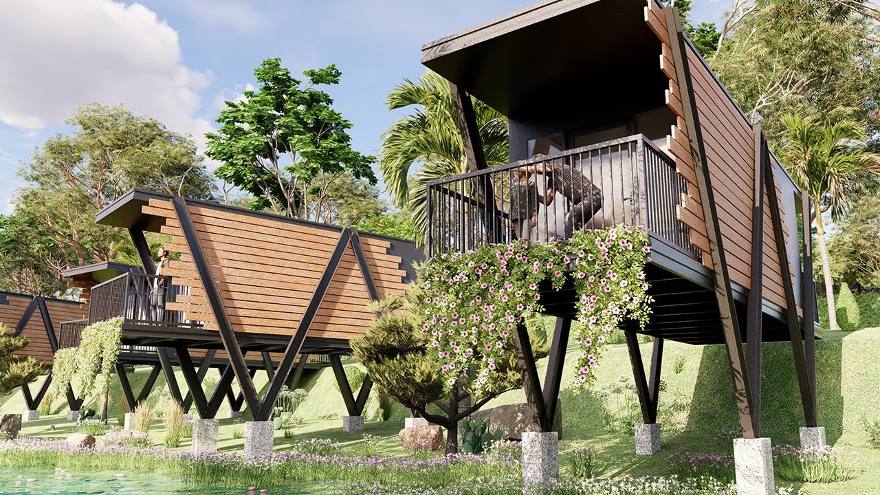 Design Inspiration Cottage With Archicad 24 - YouTube