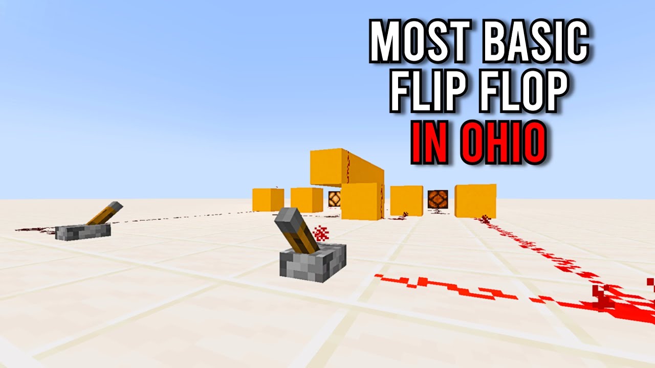 SR-Latch/SR-Flip Flop Explained in Minecraft - YouTube