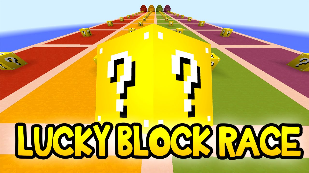 Minecraft Modded Lucky Blocks "THE NEW LUCKY BLOCK RACE!" w/ The Pack ...