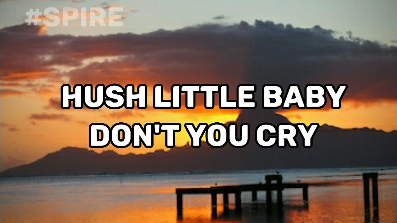 Eminem - Hush little baby you cry (Mockingbird) (Lyrics) - YouTube