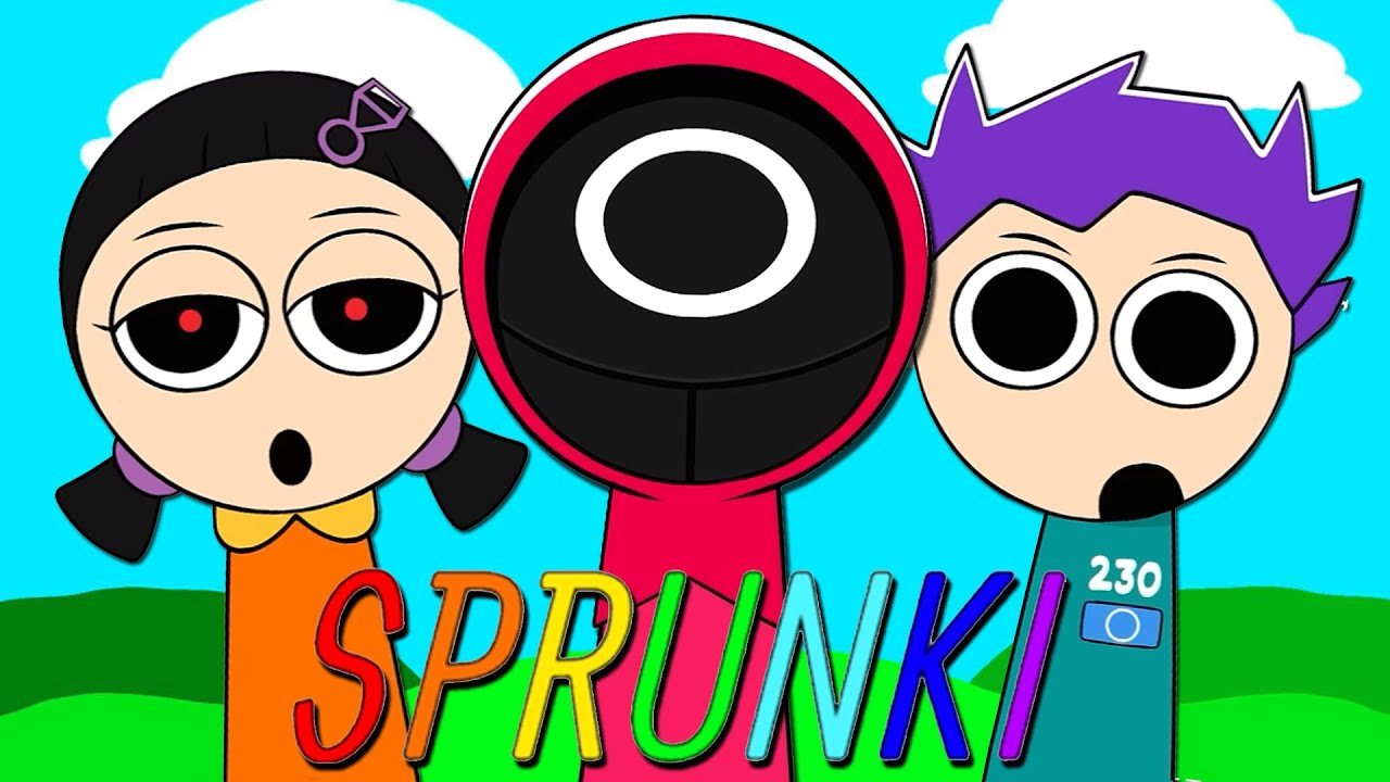 THE SPRUNKI OCS OF SQUID GAME - YouTube