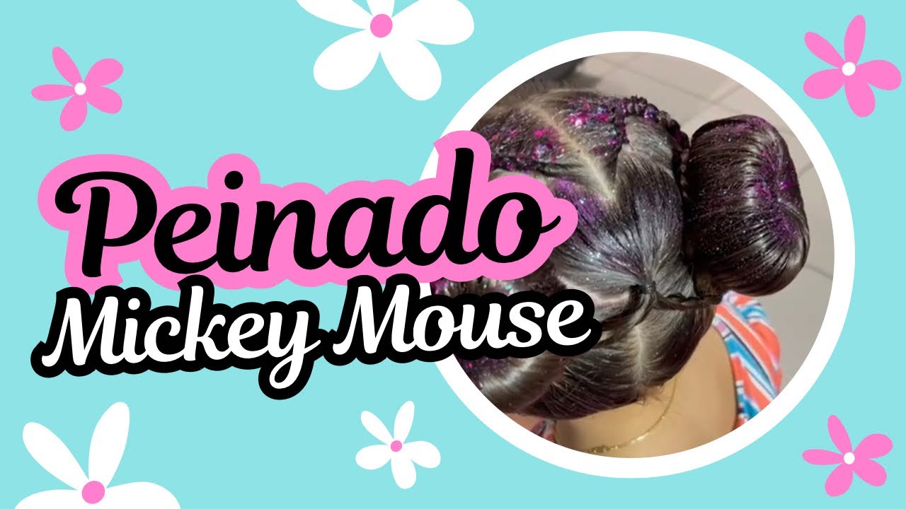 Peinado de Mickey Mouse - Vlogs, Peinados y Algo Mas - YouTube