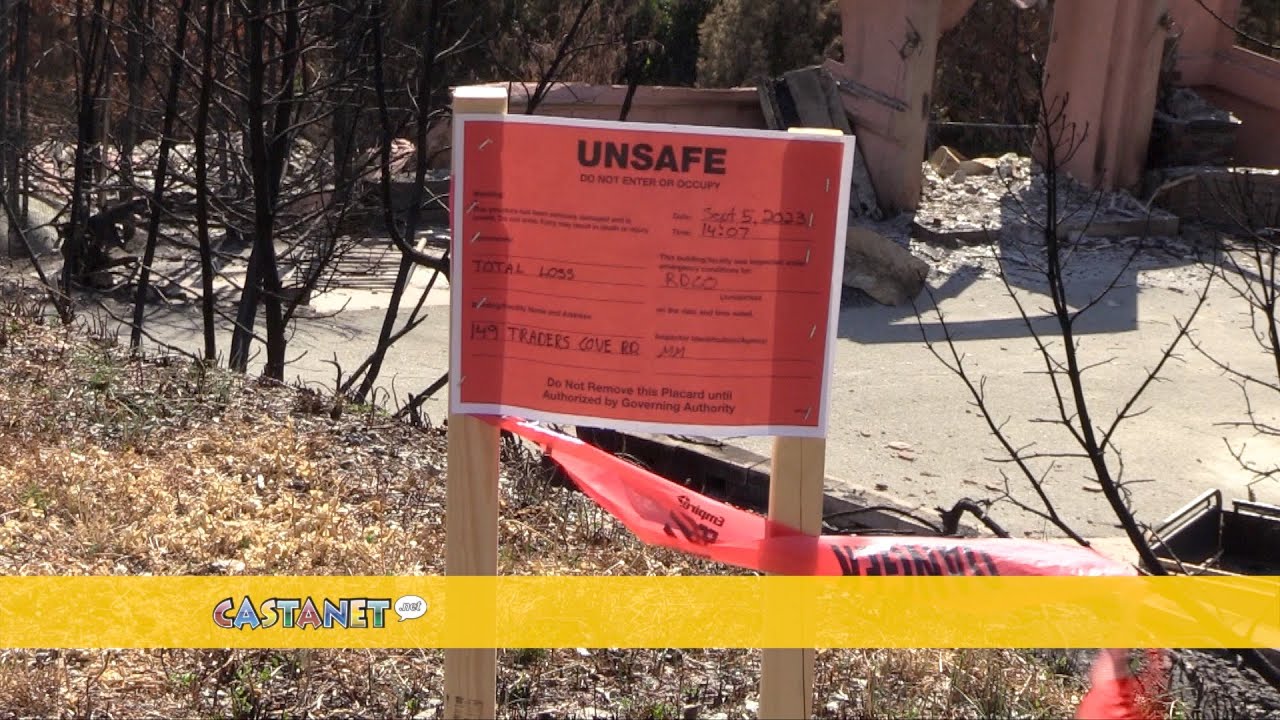 First look since Westside Road reopened - YouTube