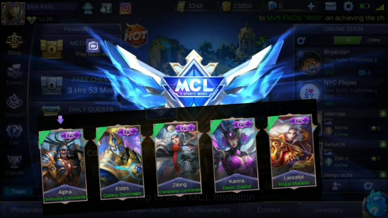 MLBB official Tournament MCL 2nd week Championship - YouTube