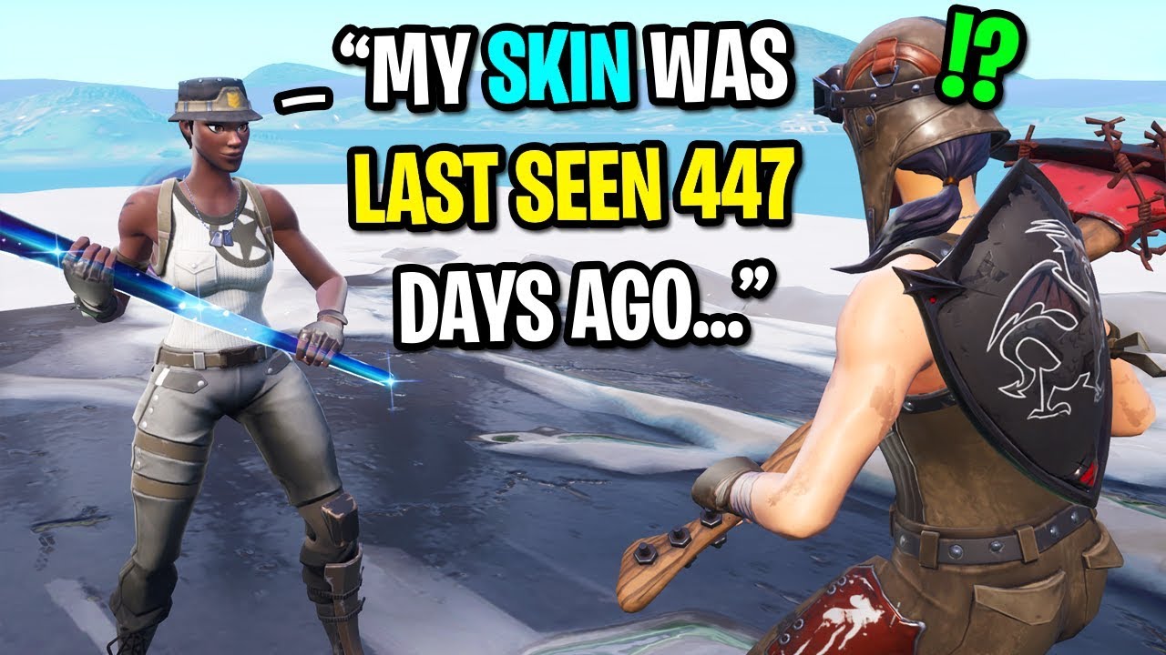 I got CARRIED by a rare RECON EXPERT in Fortnite... (Rarest Skin in ...