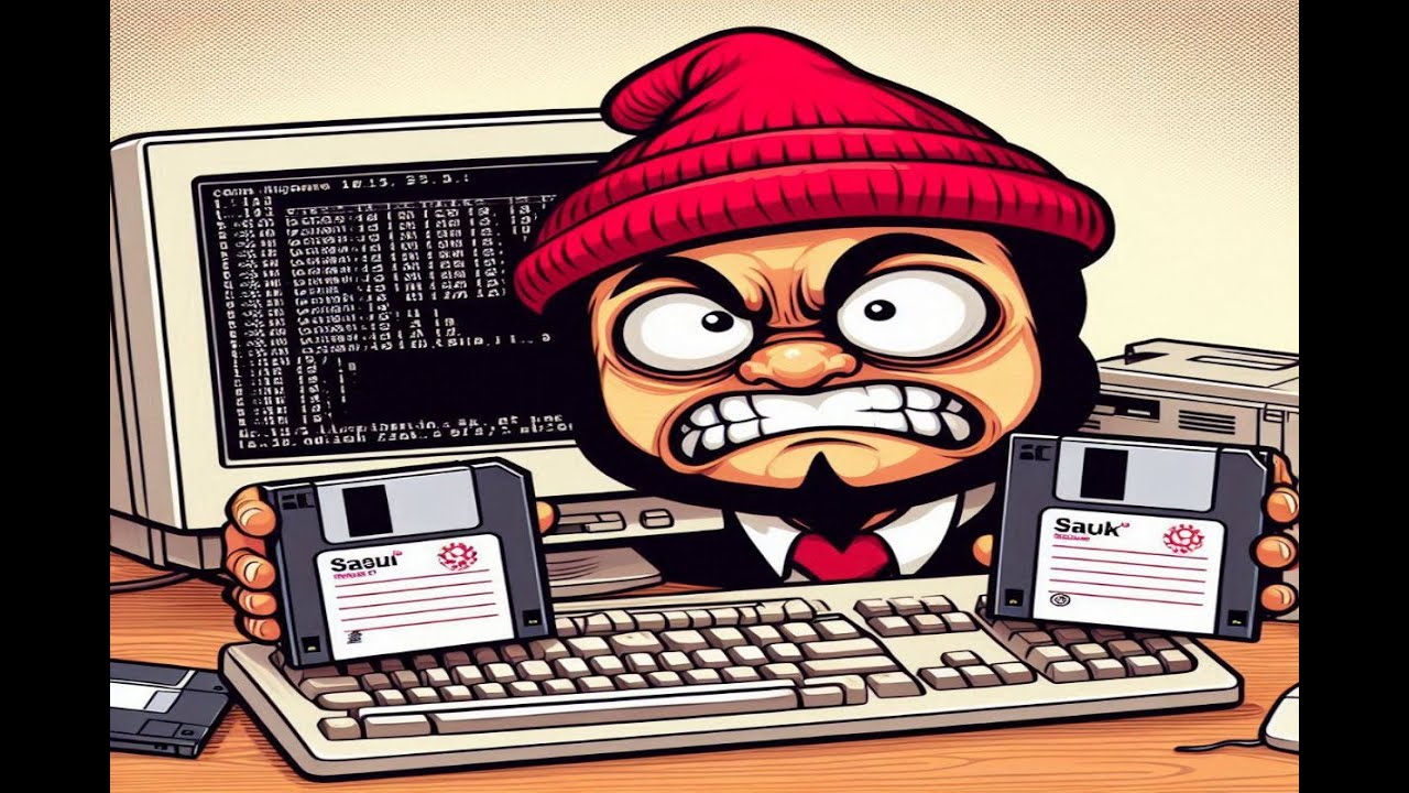 Sacrificing Sanity: Installing Linux...One Floppy Disk at a Time! - YouTube