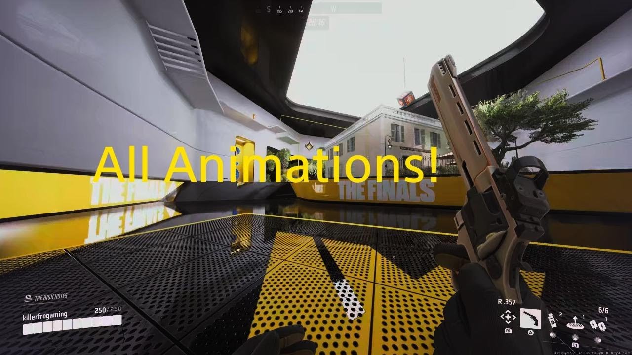 All R.357 Revolver animations THE FINALS - YouTube