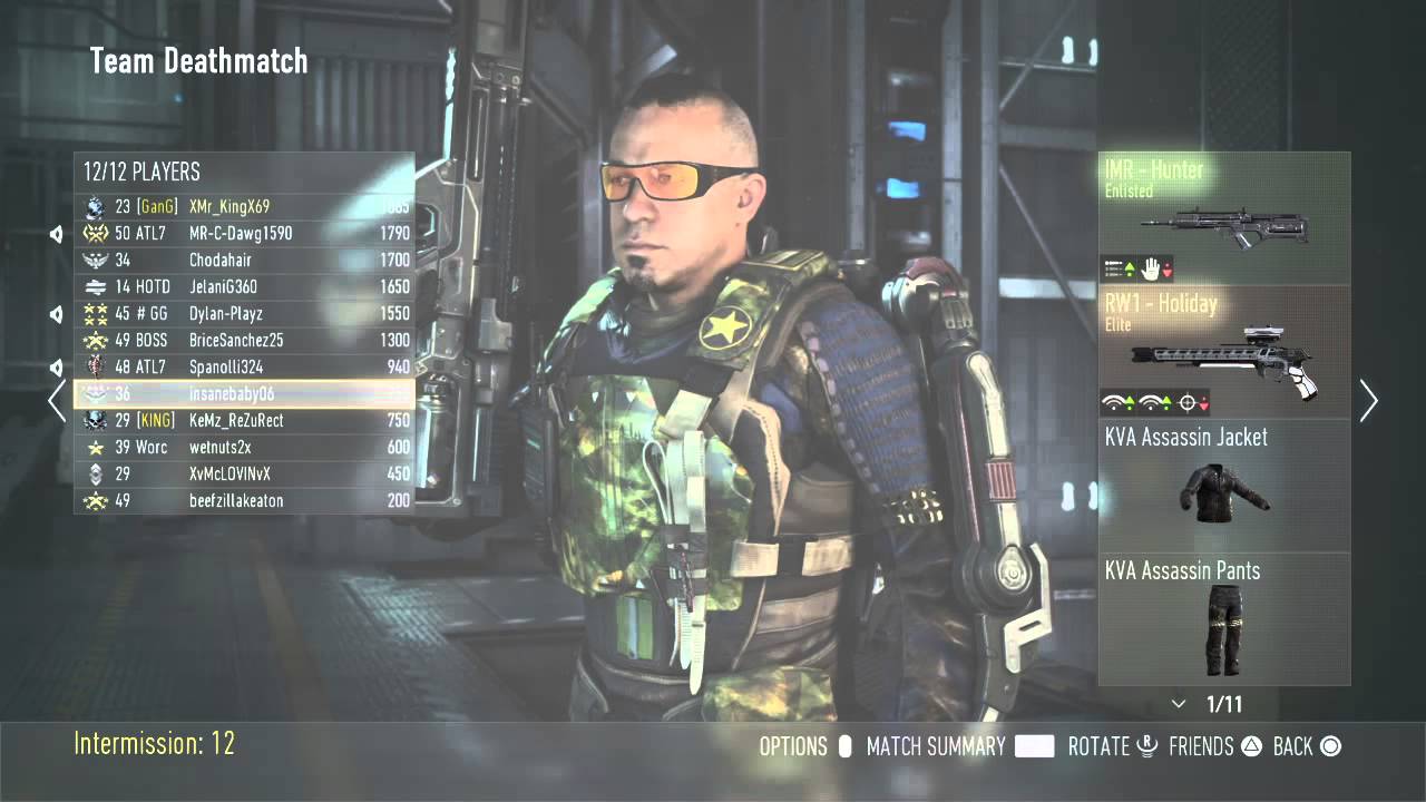 Cod AW Gameplay :Bal 27 - YouTube