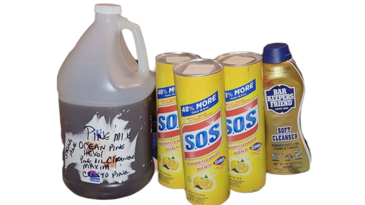 PINE MIX (OCEAN PINE, HEXOL, PURE PINE OIL, CREST O PINE, MAXIM PINE ...