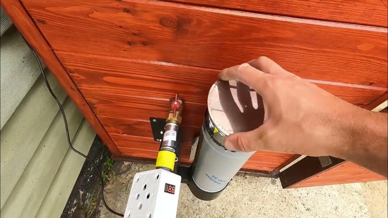 Коптильный шкаф для холодного и горячего копчения (модель М400l) - YouTube