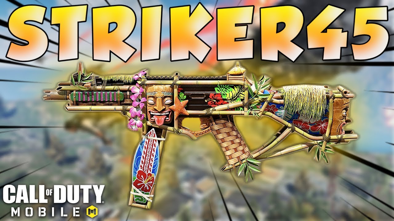 *NEW* Striker 45 Gunsmith is Cracked!! Striker 45 Loadout Destroying ...