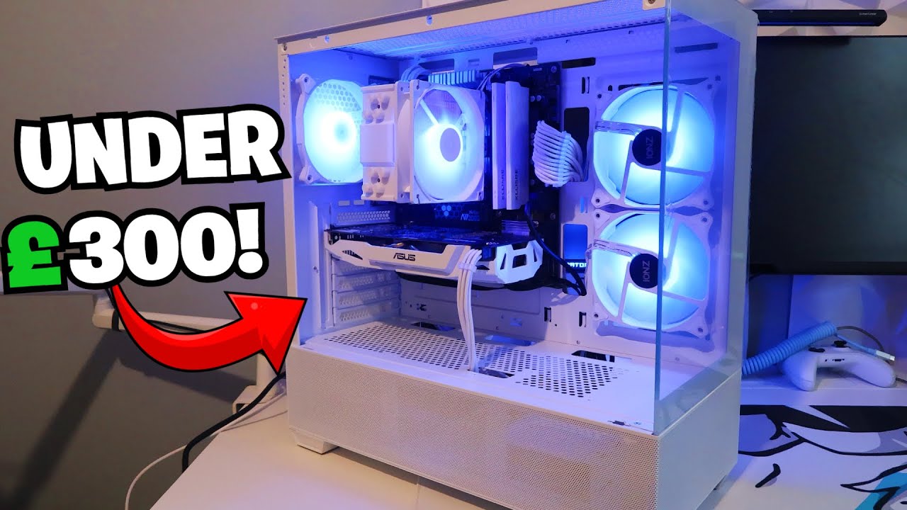 Building an Aesthetic BUDGET Gaming PC For Under £300! - YouTube