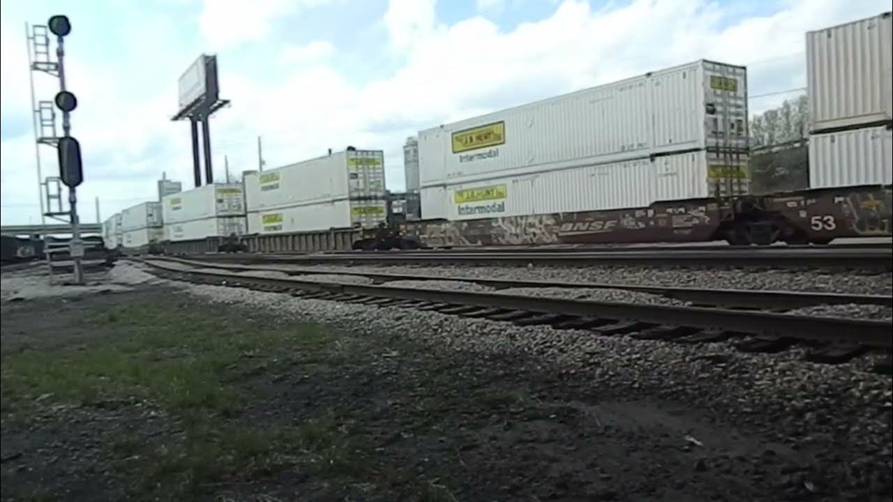 BNSF 5964 Leads Intermodal - 3/14/2025 - YouTube