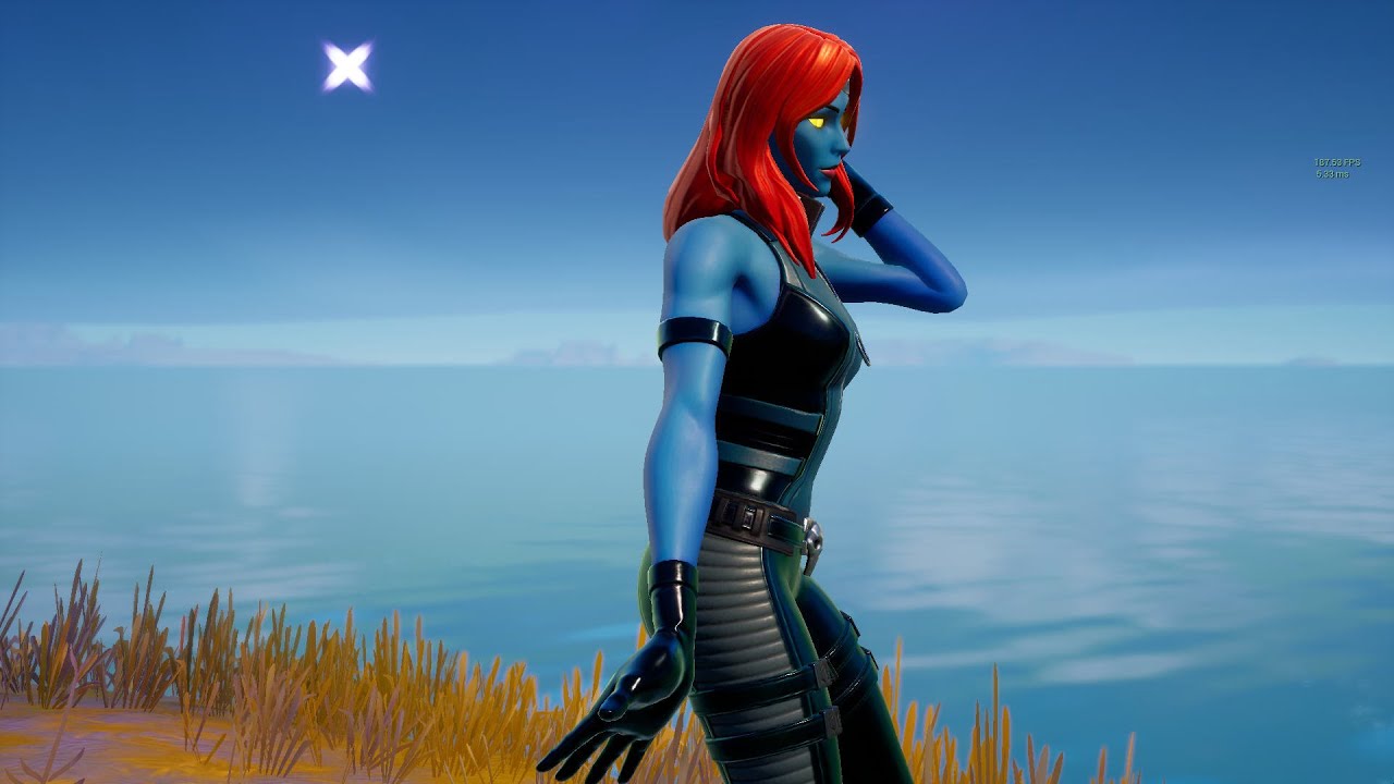 😍 CLOSEUP of Fortnite Mystique Skin 🥰 - YouTube