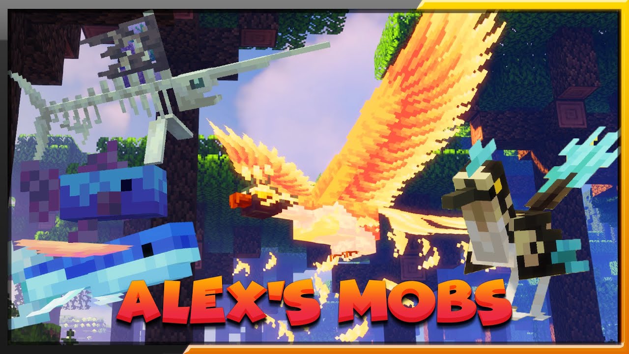 ALEX'S MOBS ATUALIZOU! - NOVOS PEIXES E NOVAS TEXTURAS - TUTORIAL ...