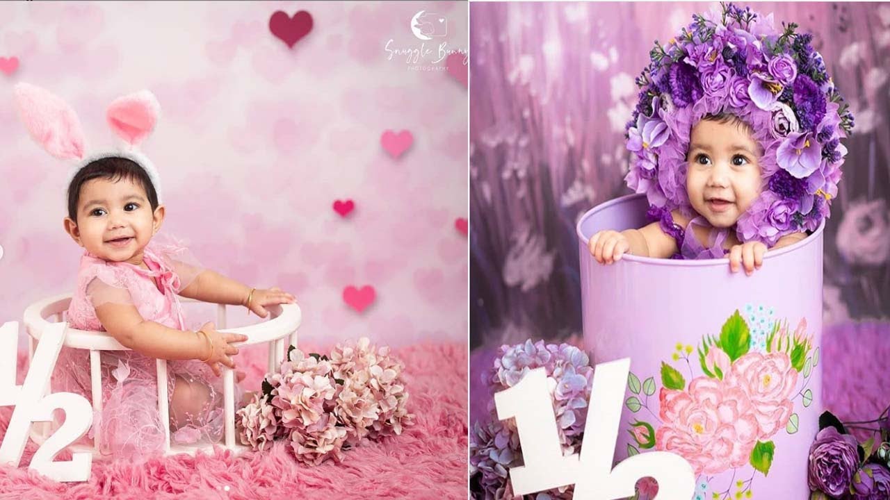 Alya Manasa Baby Aila Cute Photoshoot Pics With Mom ALya | Aila Syed ...