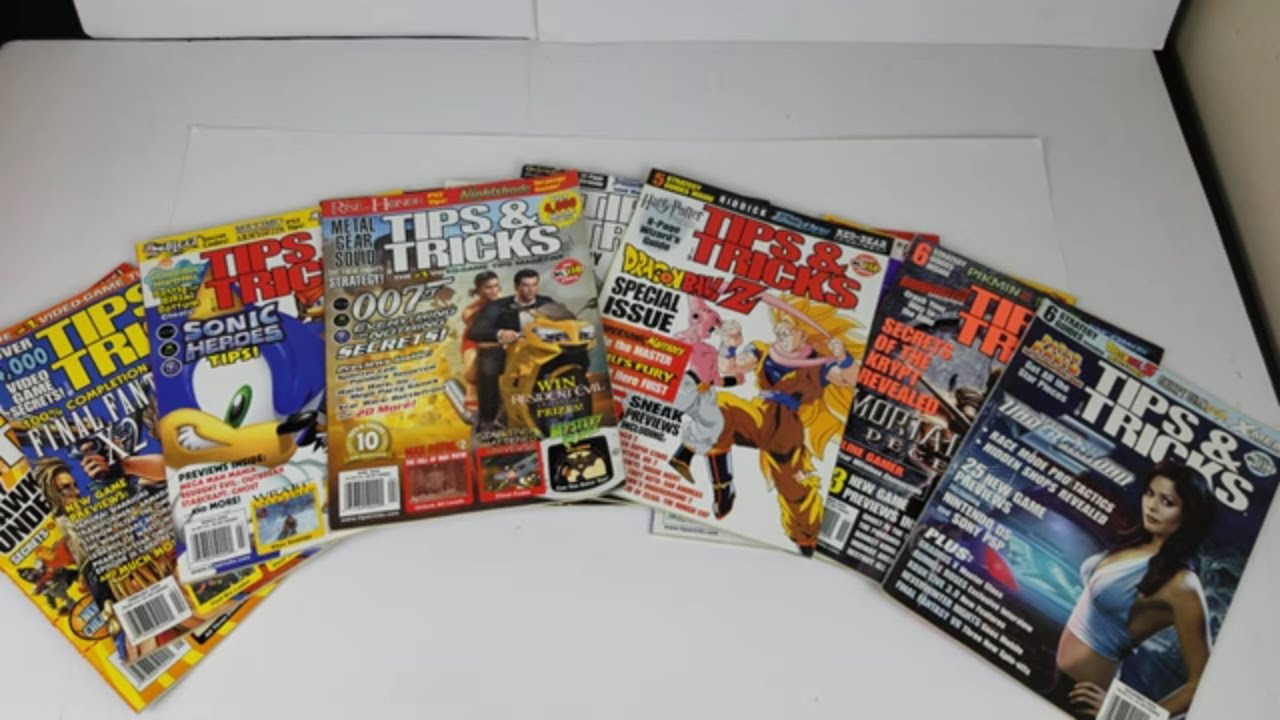 Tips and Tricks Video Game Magazine Complete Year 2004 Lot of 12 Ebay ...