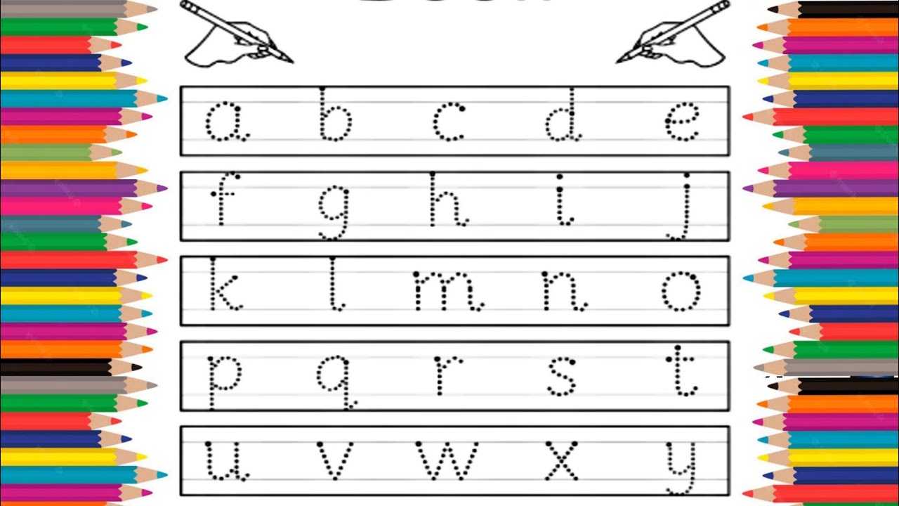 Small abc, Small abcd, abcde, A for apple, B for ball, alphabets, learn ...