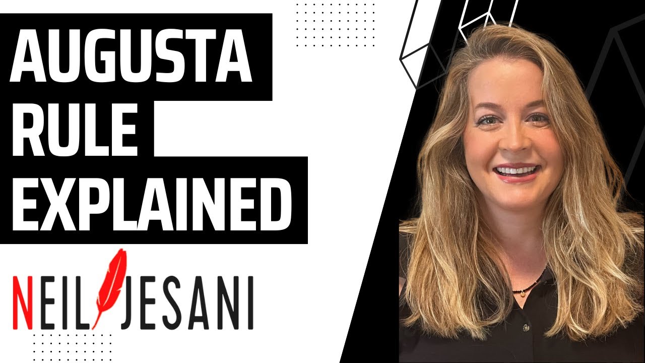 Augusta Rule Explained | IRS Section 280A - YouTube