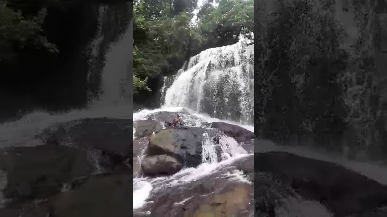 Beautiful waterfall and dunumala alla - YouTube