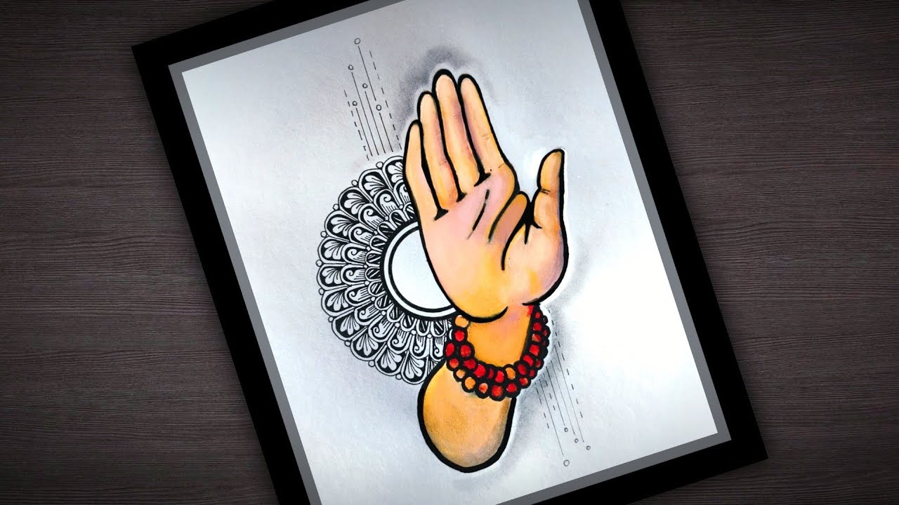 guru purnima drawing|How to draw mandala art easy|guru purnima mandala ...