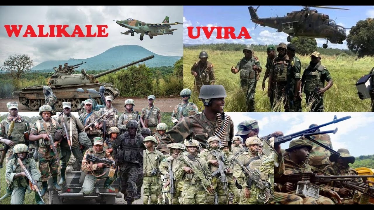 LES LIGNES DE FRONT UVIRA ET WALIKALE EN DANGER PERMANENT.LE M23 AVANCE ...