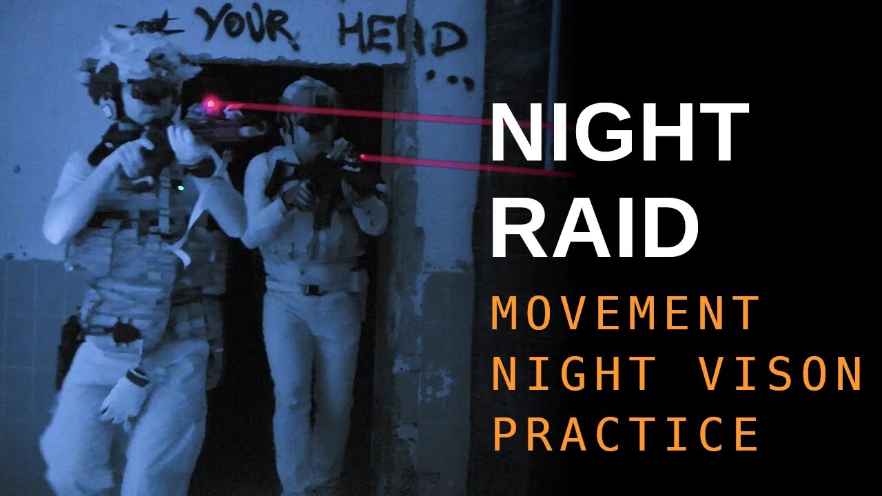 NIGHT RAID | Training how to move CQB environment - YouTube