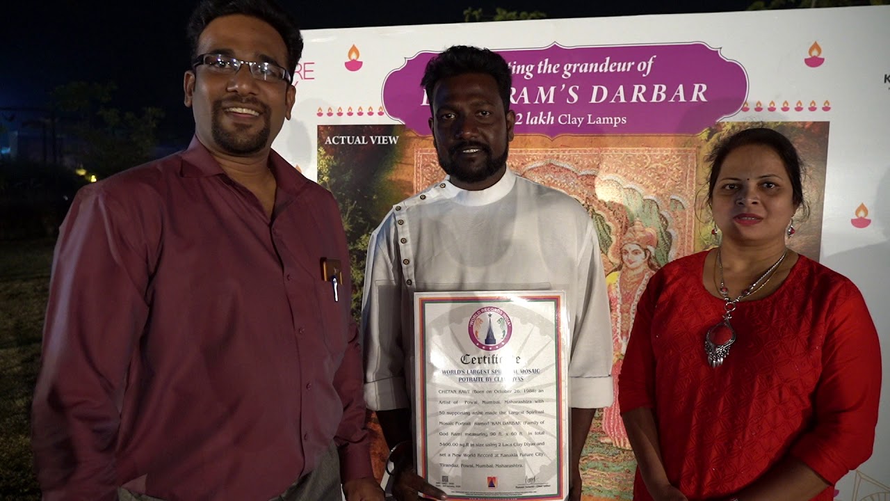 Chetan Raut Hounured By World Records India Team Sushma Govind ...