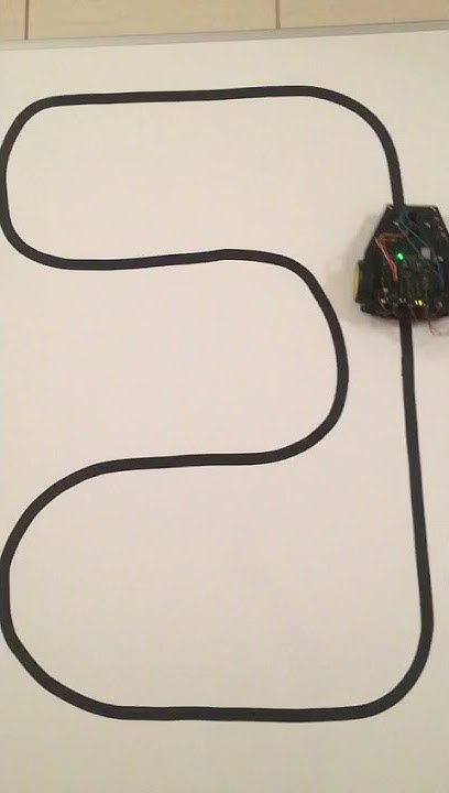 self-driving car using infrared sensors - YouTube