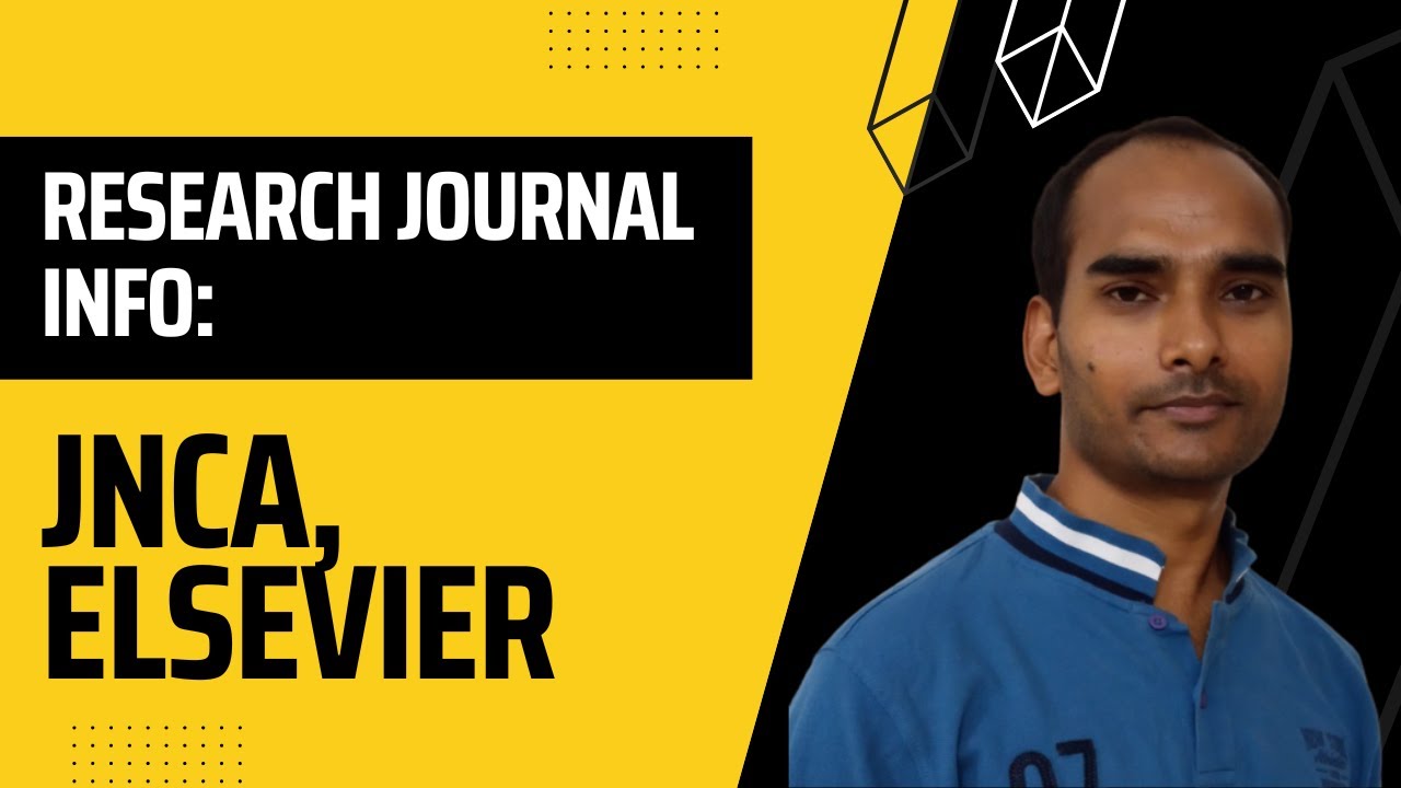 Research Journal Info: Journal of Network and Computer Applications ...