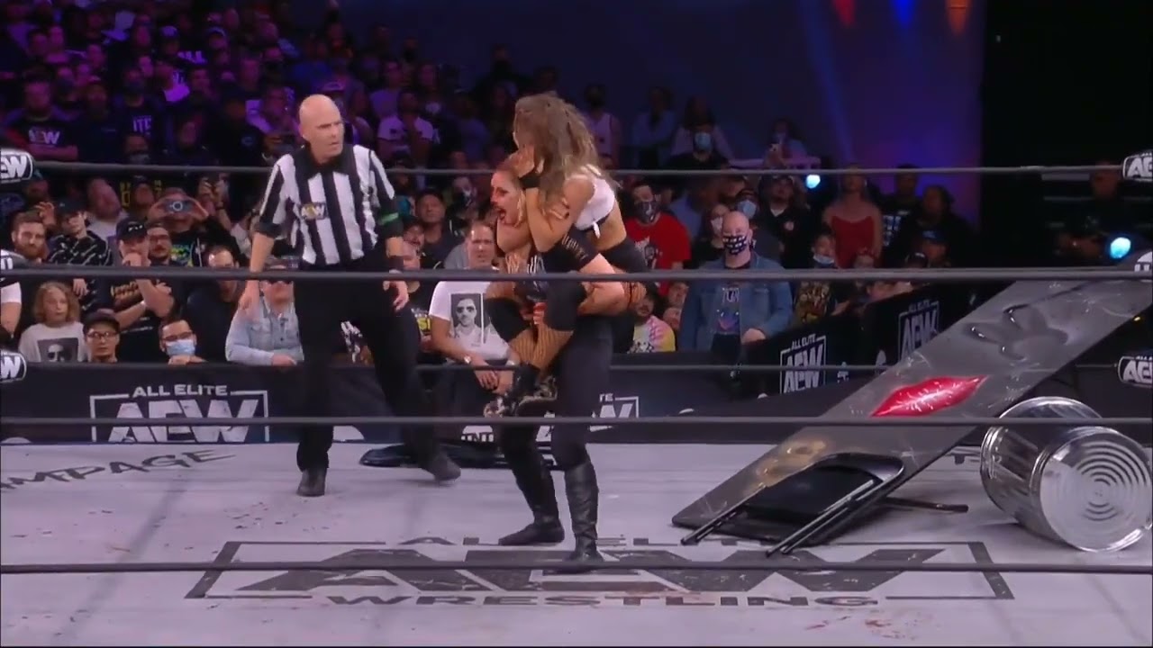 Penelope Ford & The Bunny vs Tay Conti & Anna Jay - Street Fight Tag ...