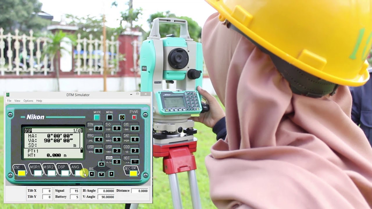 Video Pembelajaran Penggunaan Total Station untuk pengukuran Stake Out ...