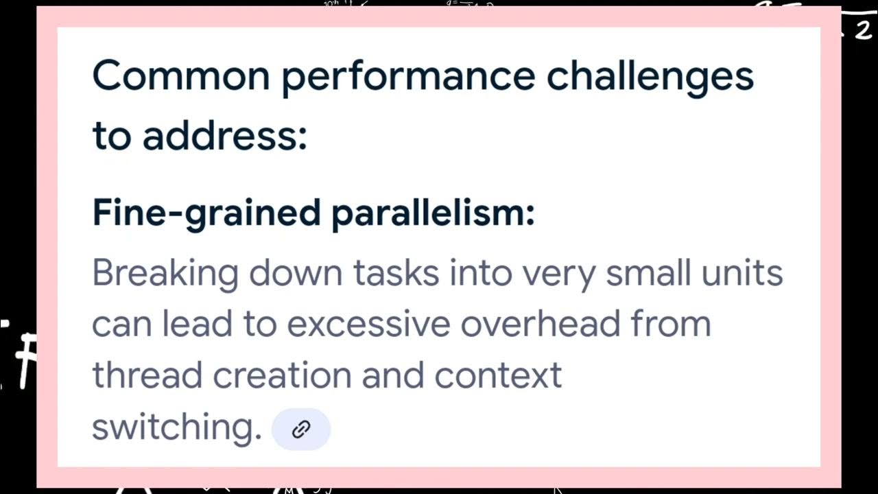 CP4292 UNIT 2 Performance - Parallel programming challanges - YouTube