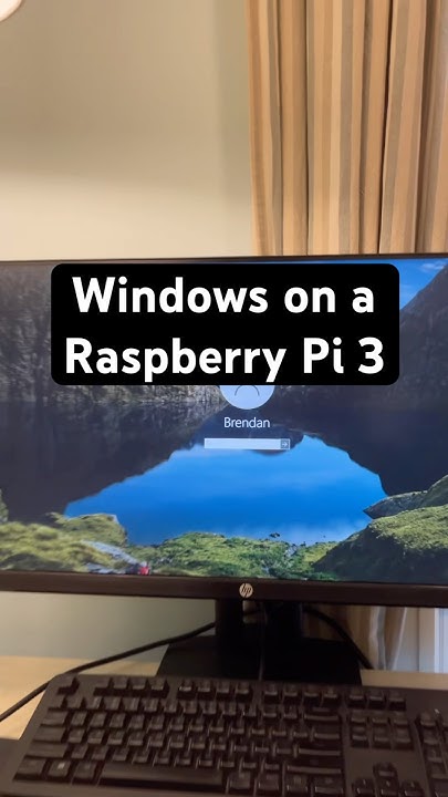 Actually running Windows on a Raspberry Pi (a bad one) #tech #techtok #pc #windows #yaptech ...