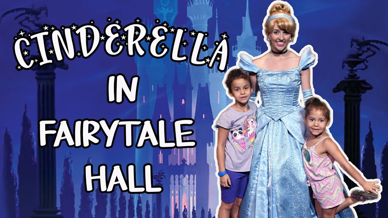 Cinderella in Fairytale Hall | Disney World Princess Meet - YouTube